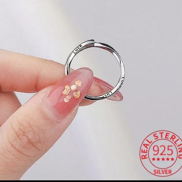 Jewelry | 925 Sterling Silver Good Luck Ring | Poshmark